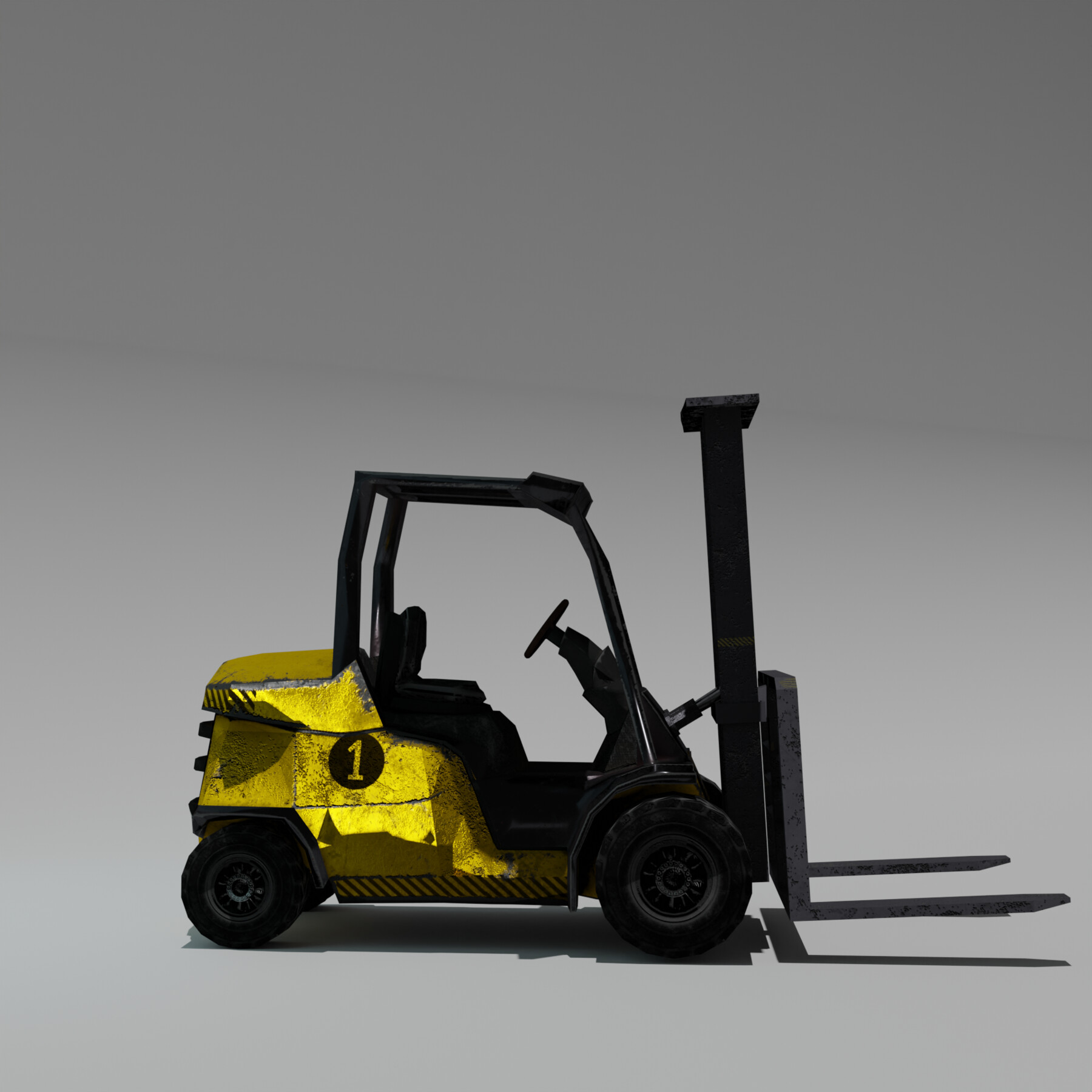 ArtStation - Low Poly Stabeler 3D Model | Game Assets