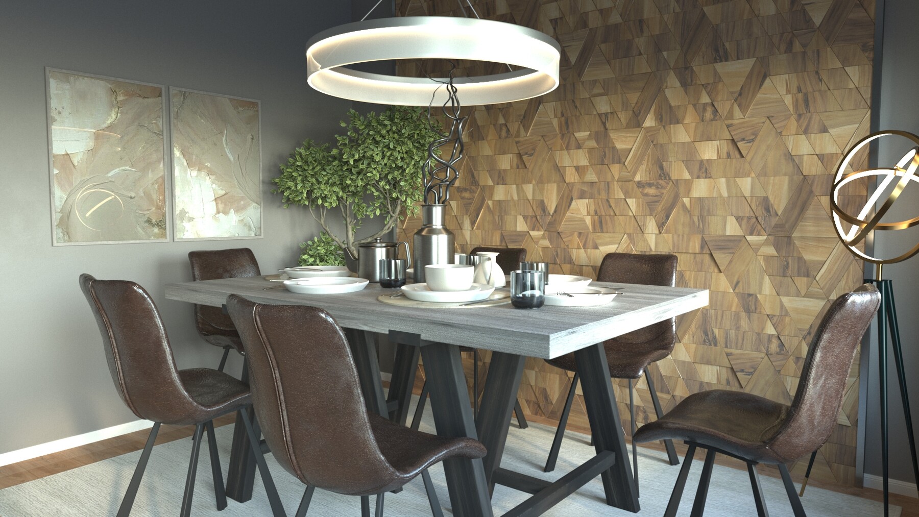 ArtStation - Interior Design Scene 02 | Resources