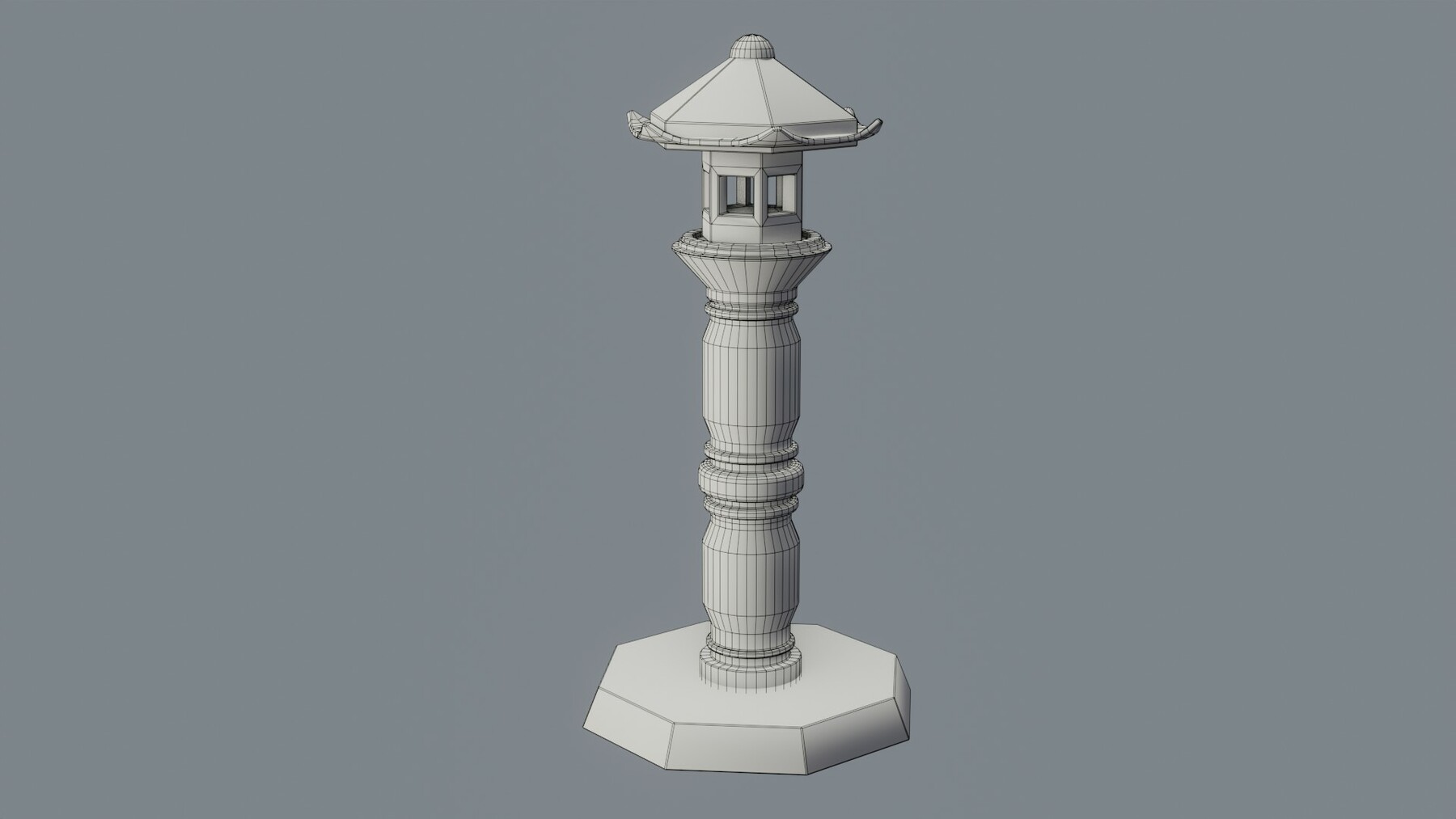 ArtStation - Stone Lantern - Game Ready - PBR | Game Assets