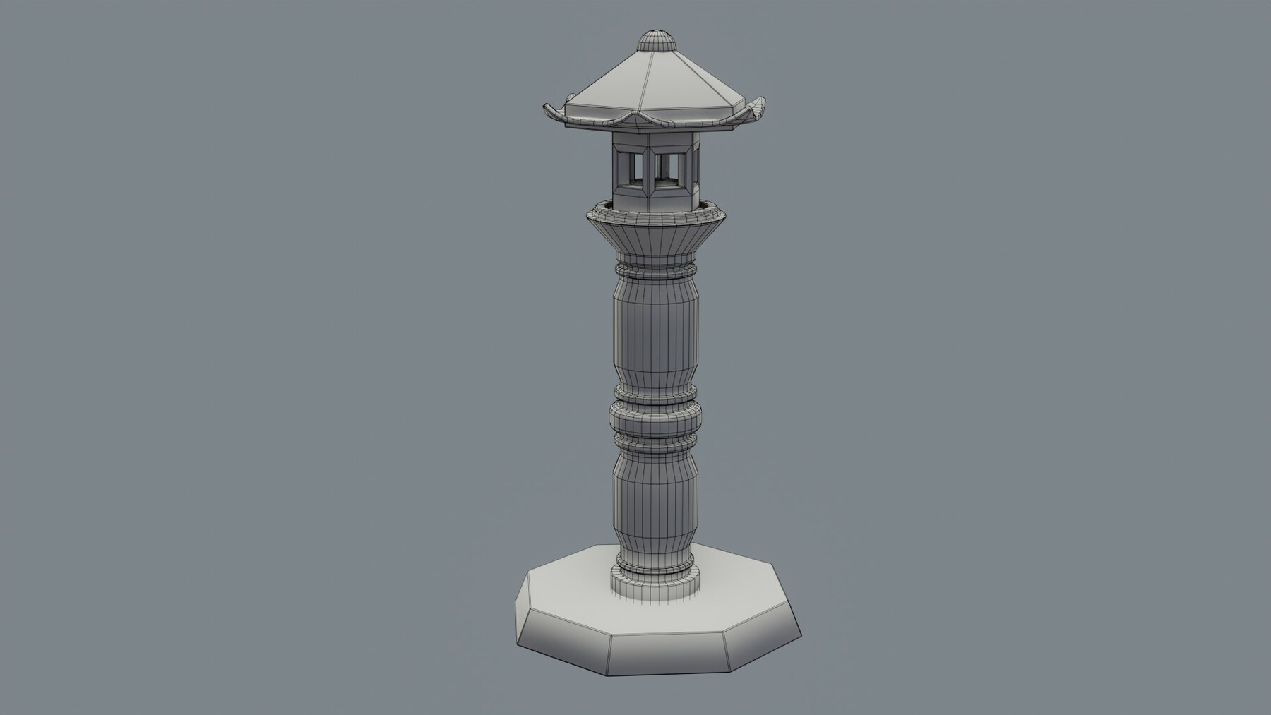 ArtStation - Stone Lantern - Game Ready - PBR | Game Assets