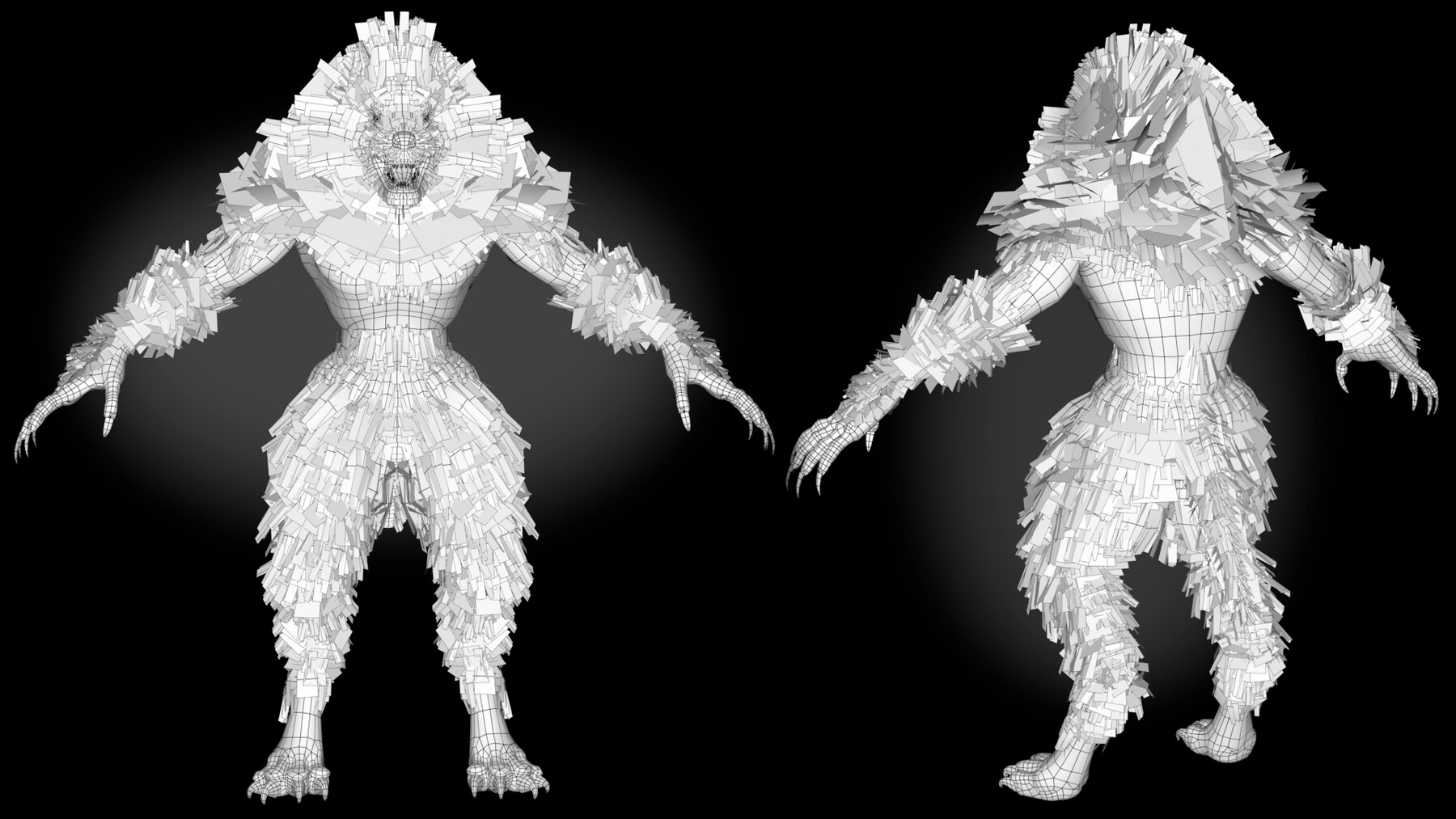 ArtStation - Werewolf | Game Assets