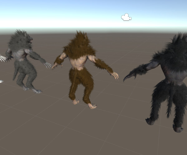 ArtStation - Werewolf | Game Assets