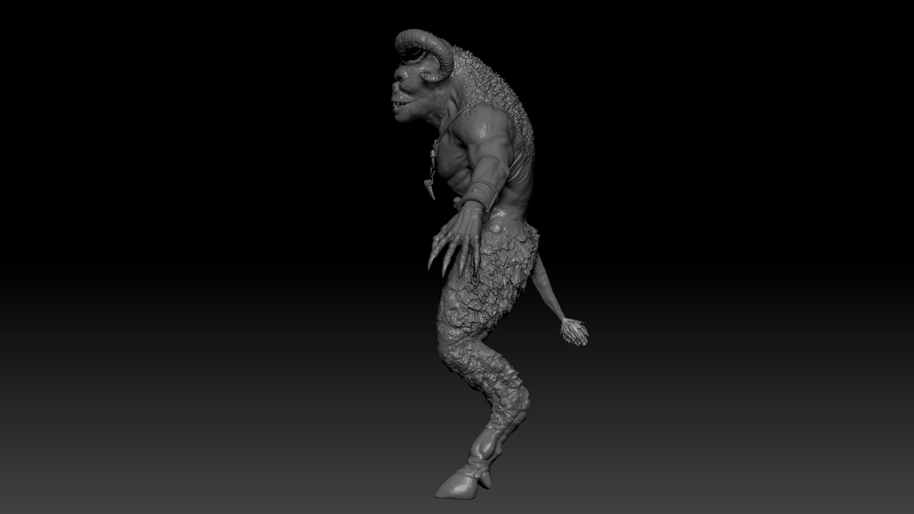 ArtStation - Demon Faun Sculpt | Resources
