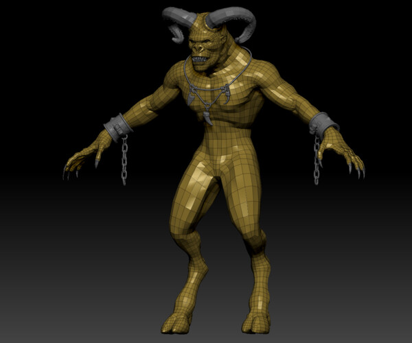 ArtStation - Demon Faun Sculpt | Resources