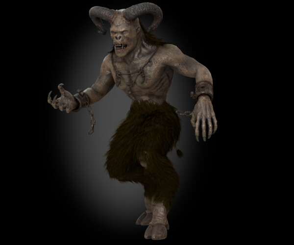 ArtStation - Demon Faun | Game Assets