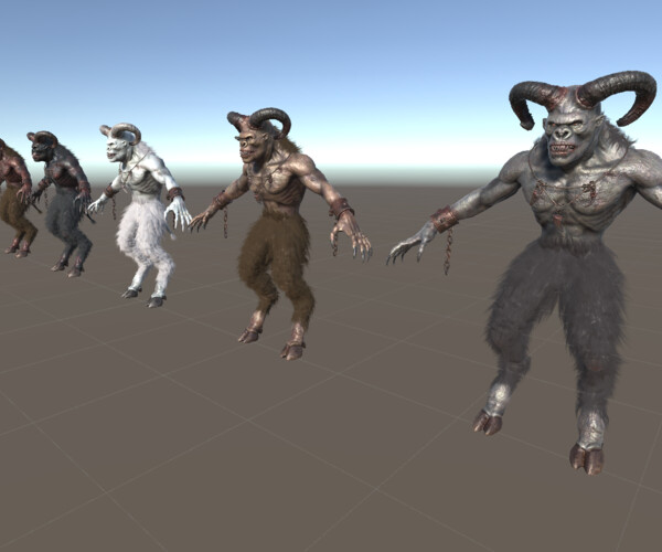 ArtStation - Demon Faun | Game Assets