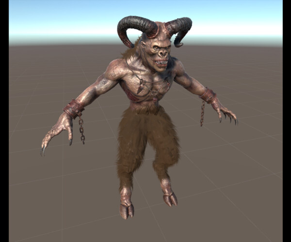 ArtStation - Demon Faun | Game Assets