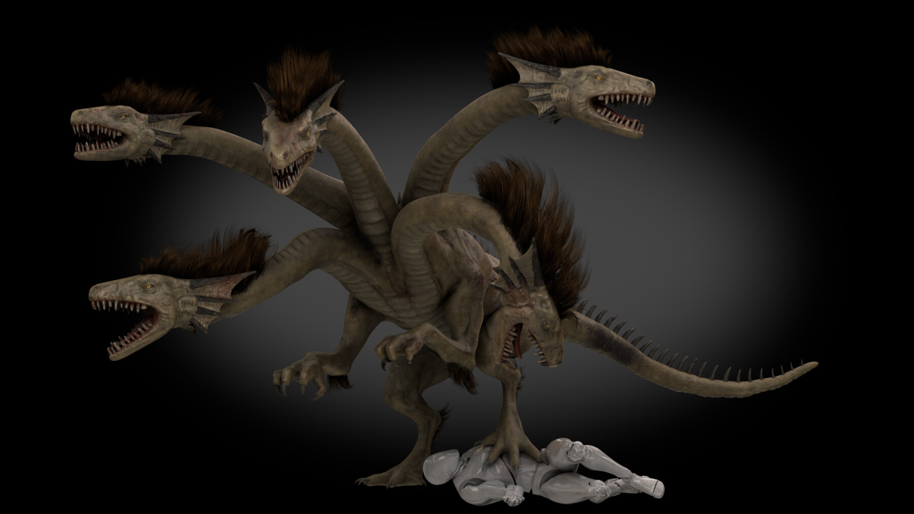 ArtStation - Lernaean Hydra | Game Assets