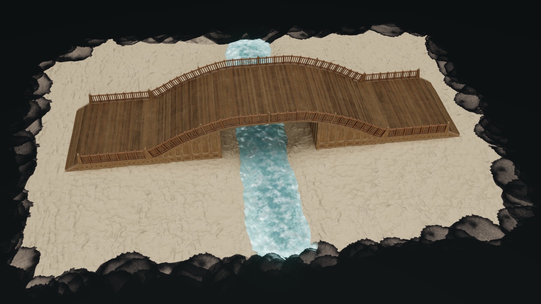 ArtStation - Old Wooden Bridge | Game Assets