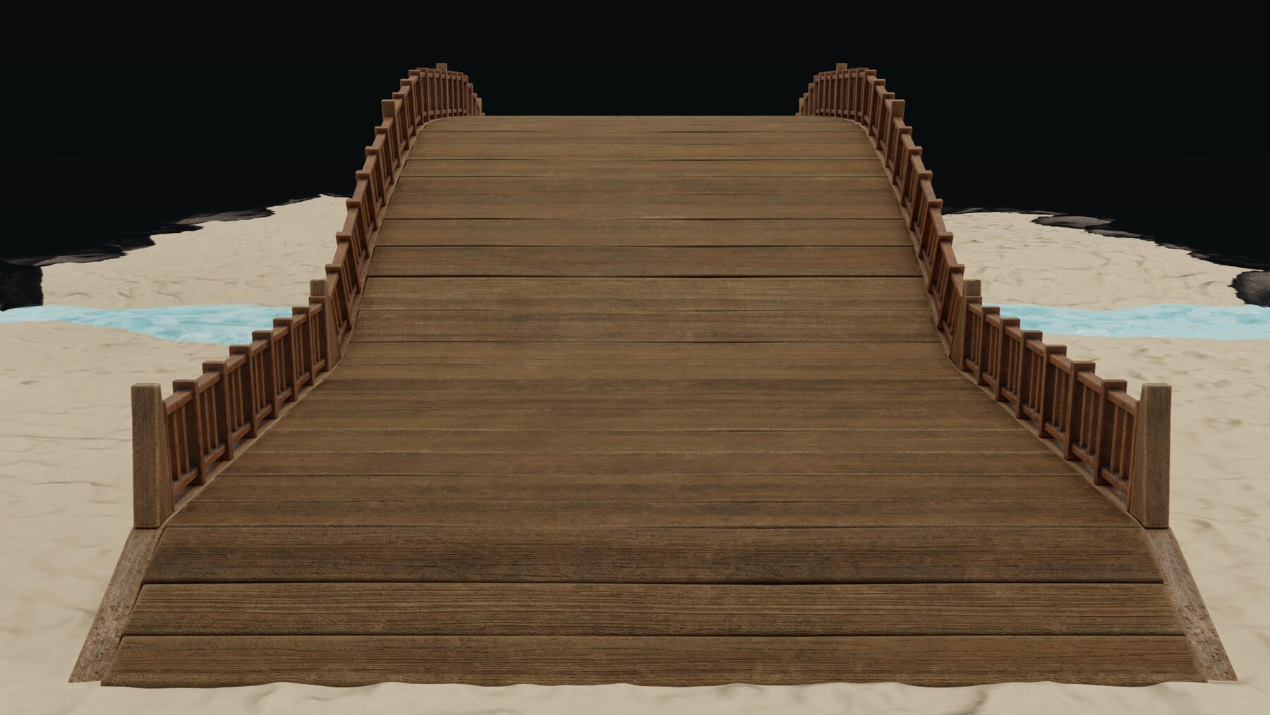 ArtStation - Old Wooden Bridge | Game Assets