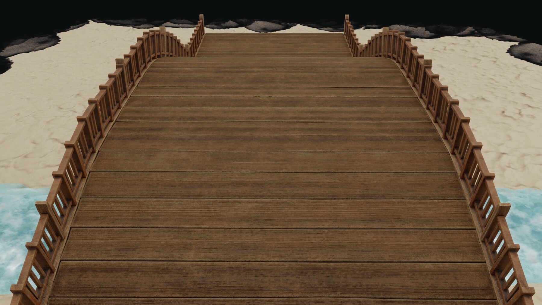 ArtStation - Old Wooden Bridge | Game Assets