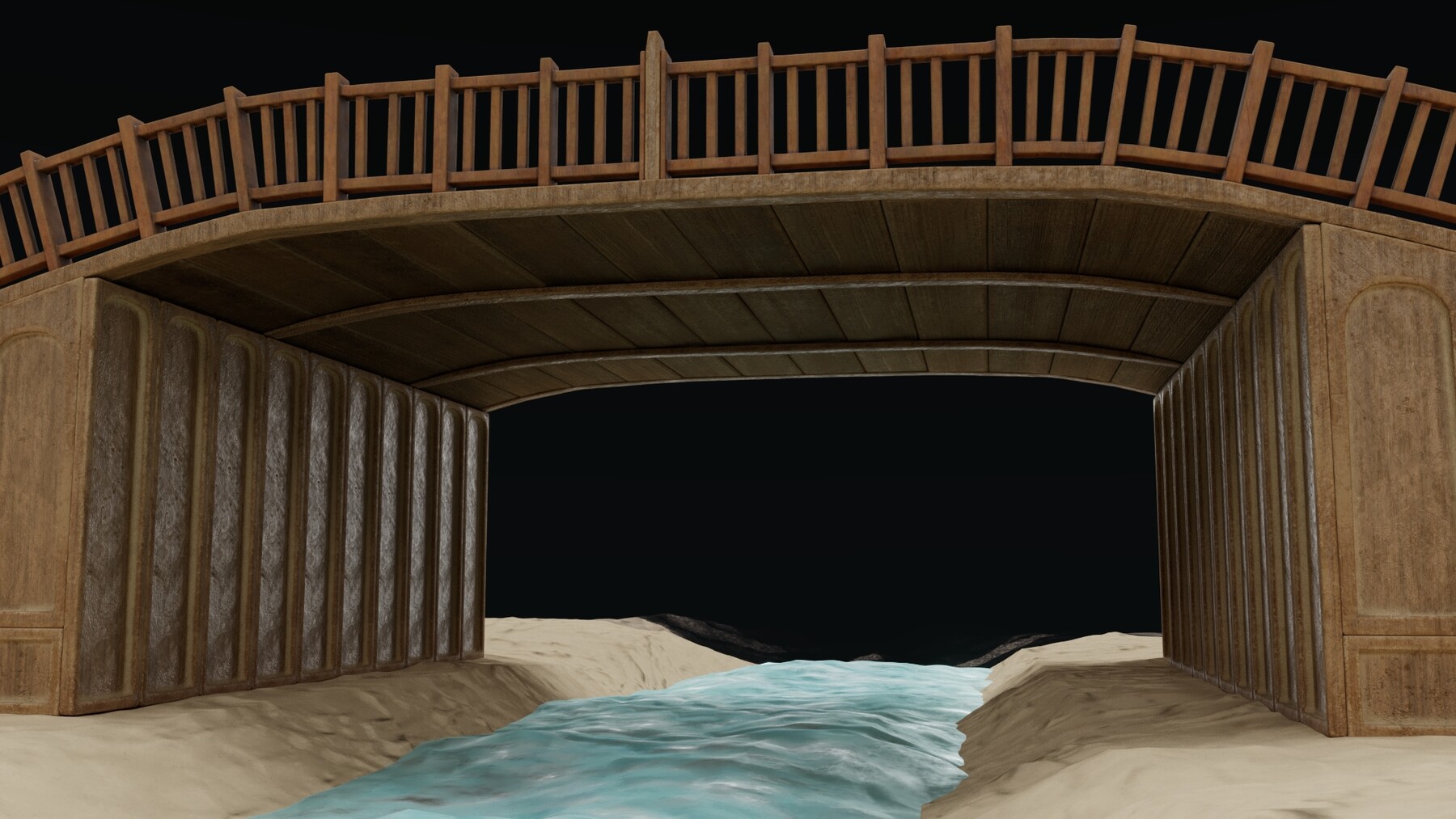 ArtStation - Old Wooden Bridge | Game Assets