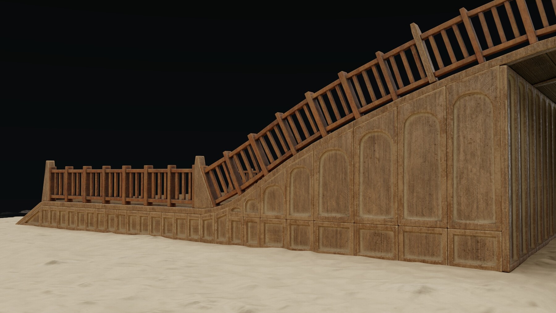 ArtStation - Old Wooden Bridge | Game Assets