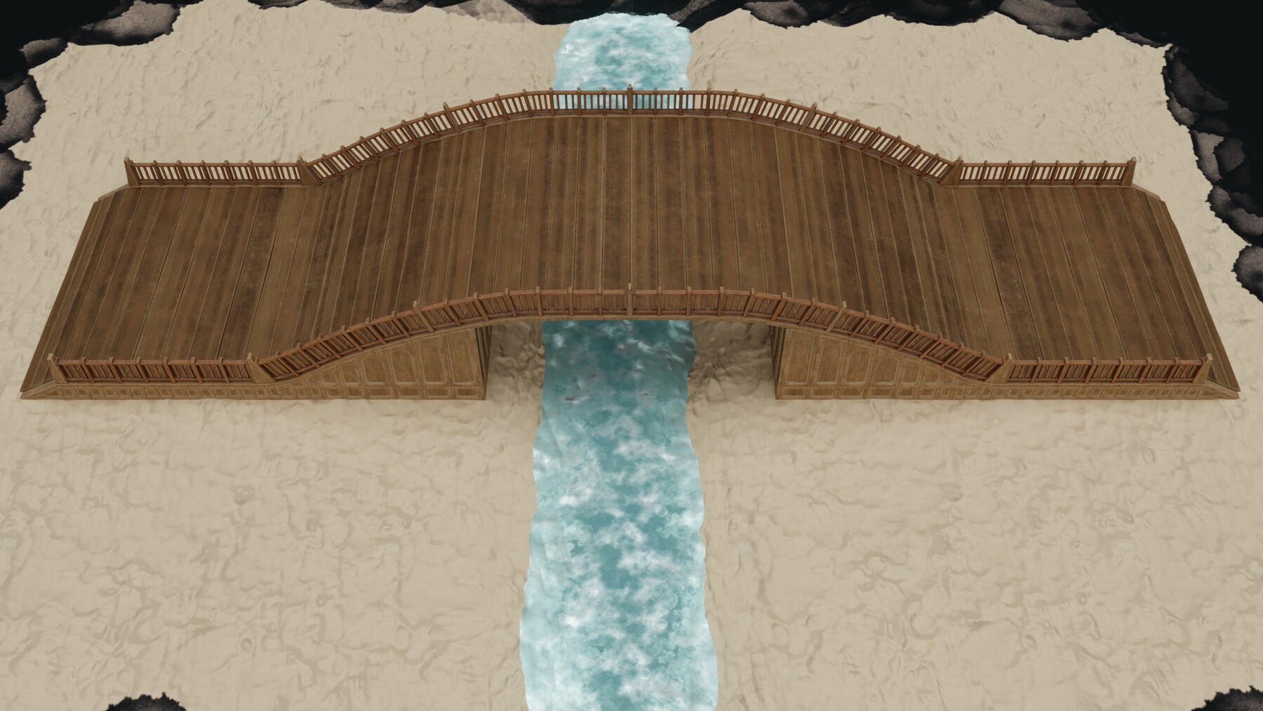 ArtStation - Old Wooden Bridge | Game Assets