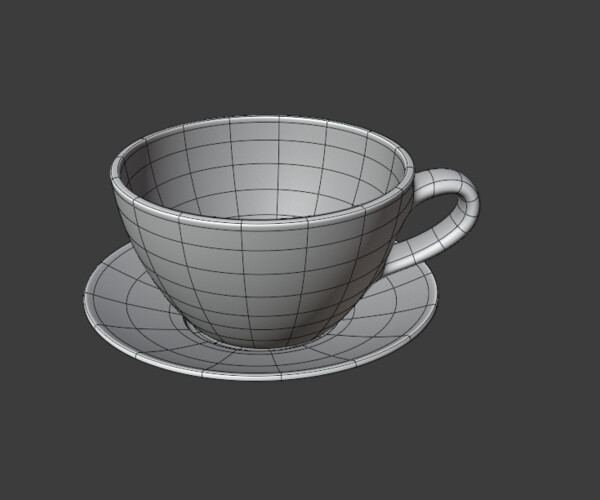 ArtStation - Photo-real Coffee cup 3d Model | Resources