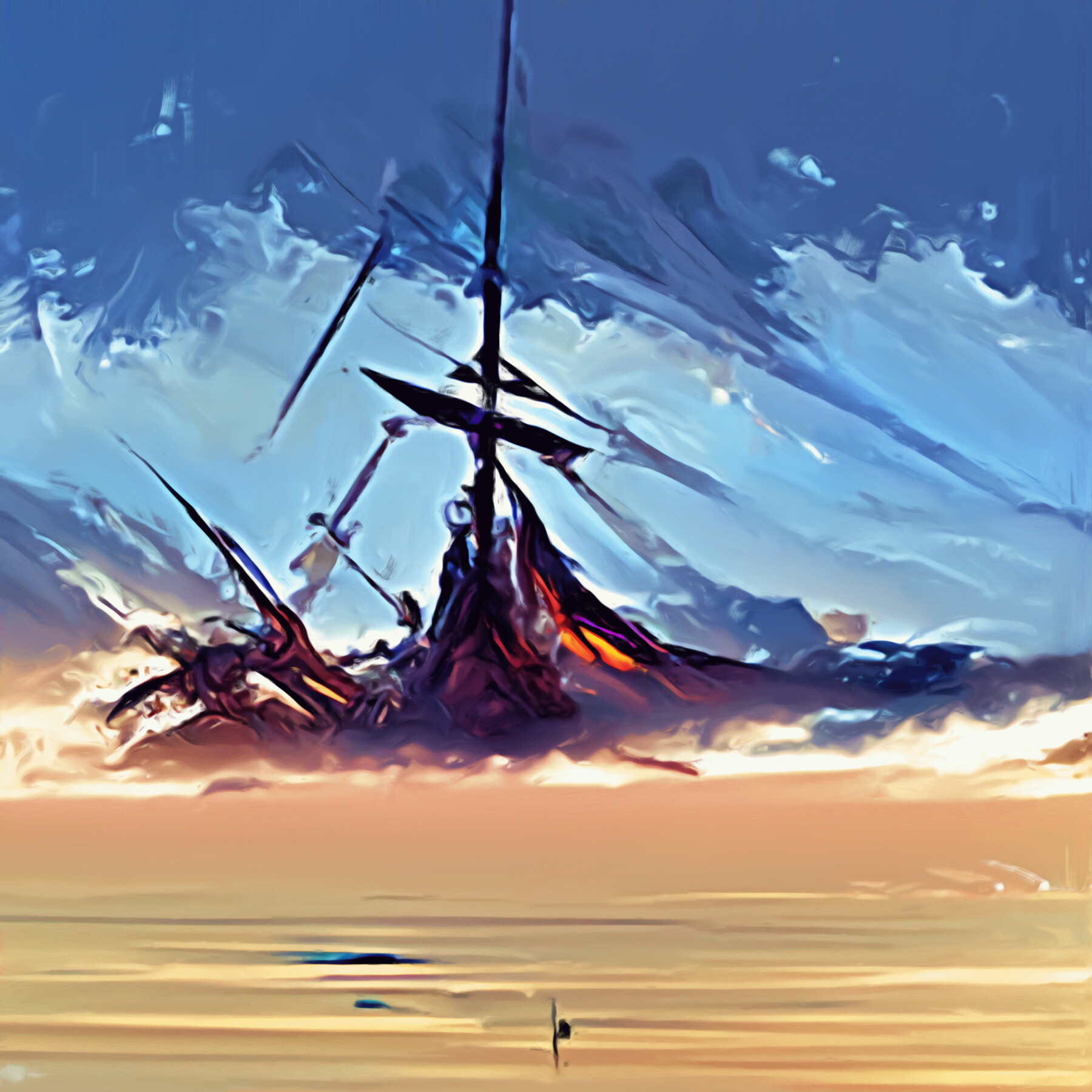 ArtStation - the wreck | Artworks