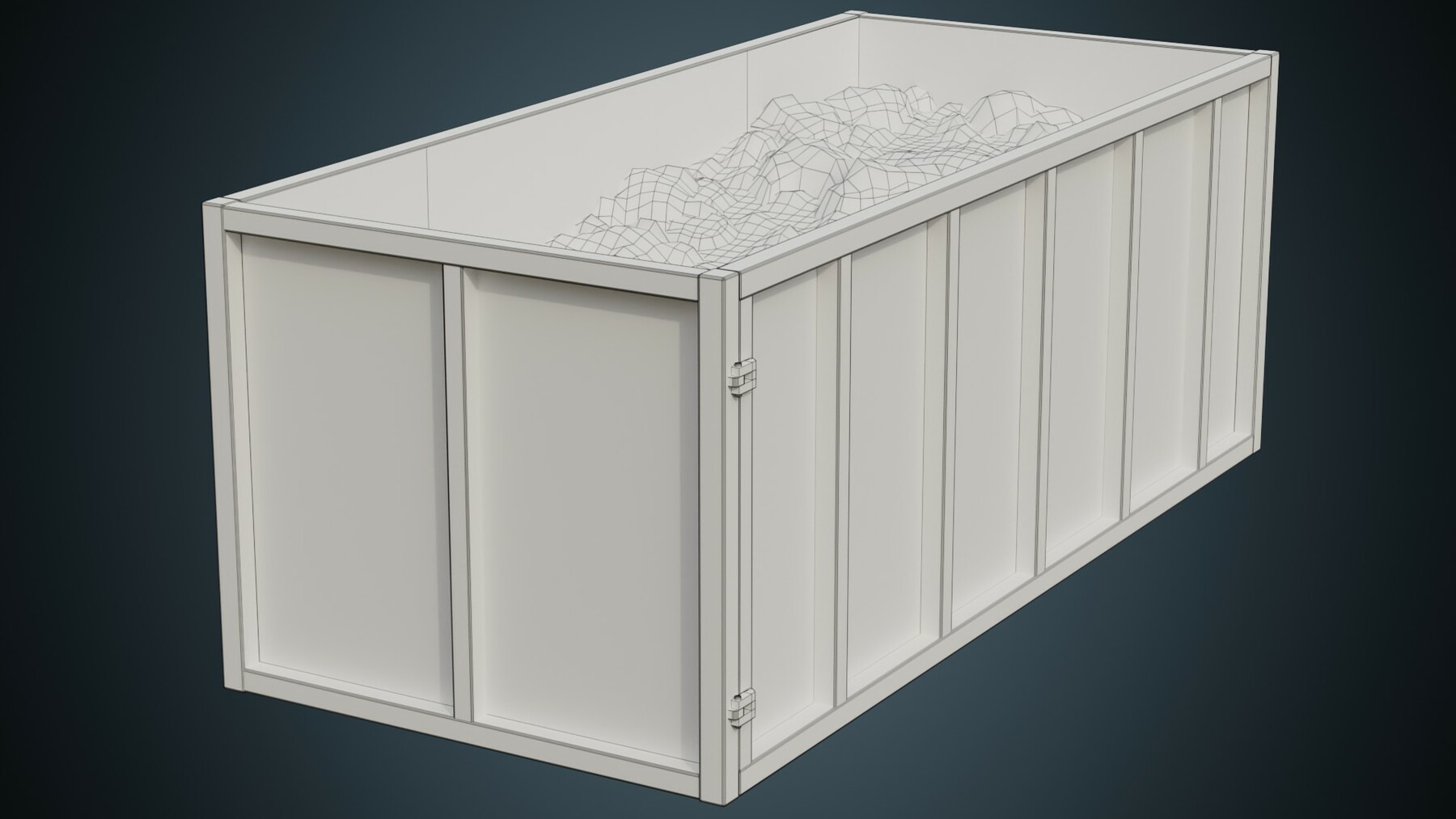 ArtStation - Garbage Container 2B | Game Assets