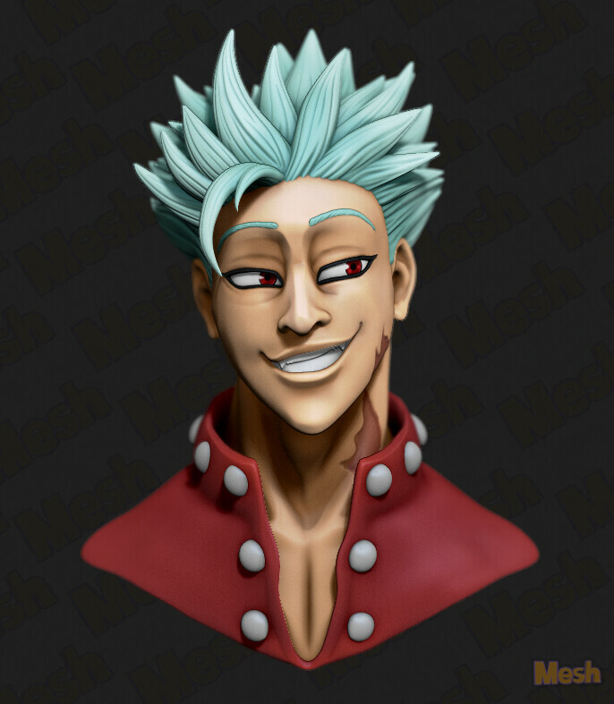 ArtStation - 3D Model - Ban (7Ds) | Resources