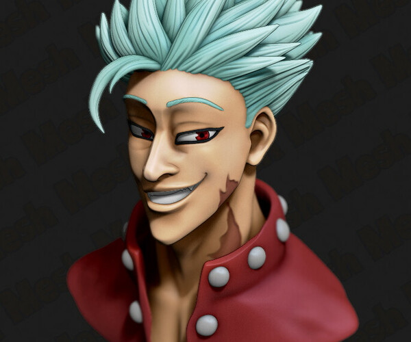 ArtStation - 3D Model - Ban (7Ds) | Resources