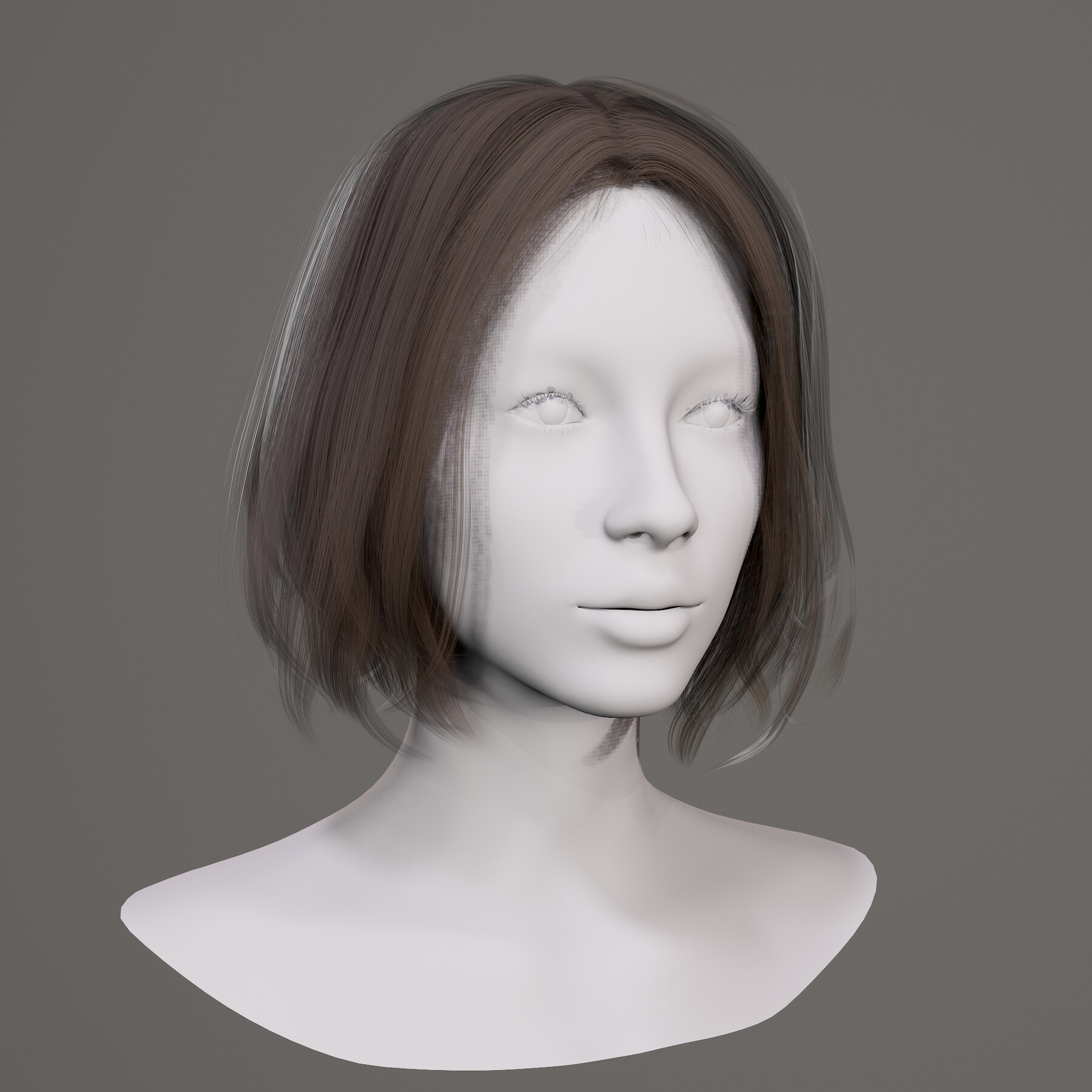 ArtStation - Game Ready Hair | Game Assets