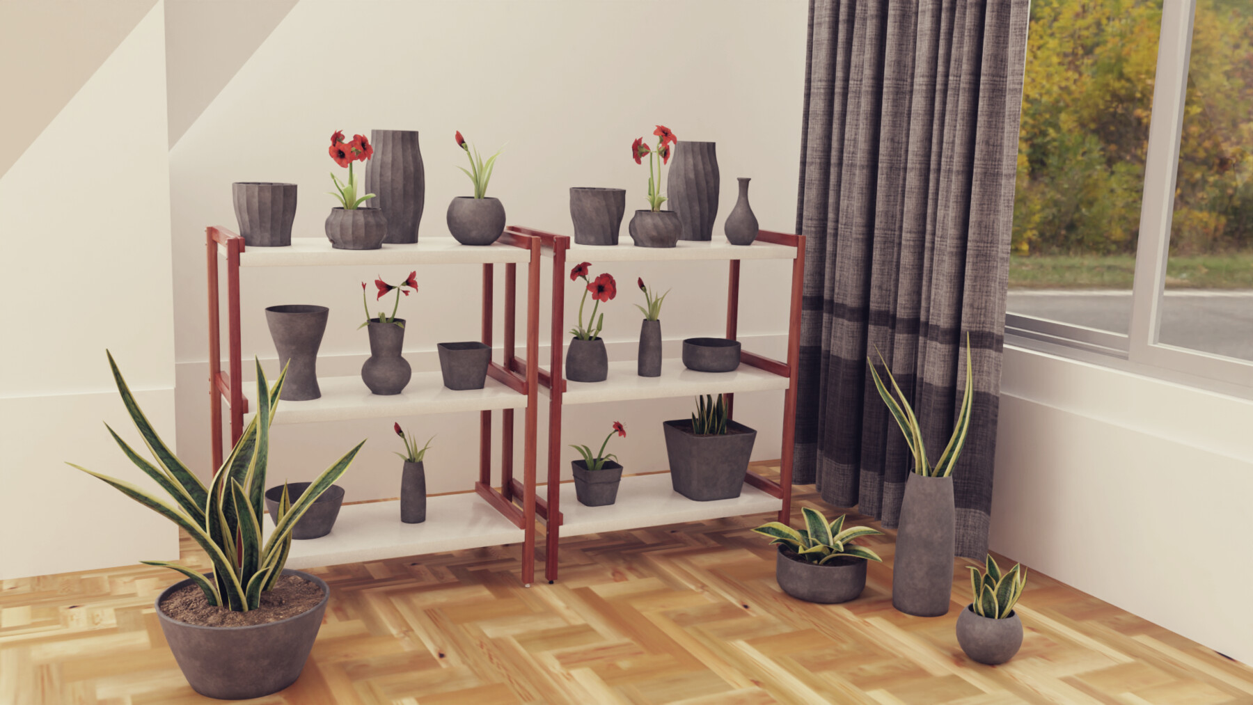 ArtStation - Plants pots collection vol 04 | Game Assets