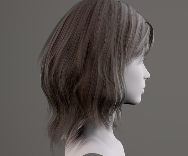 ArtStation - Real-Time Hair | Game Assets