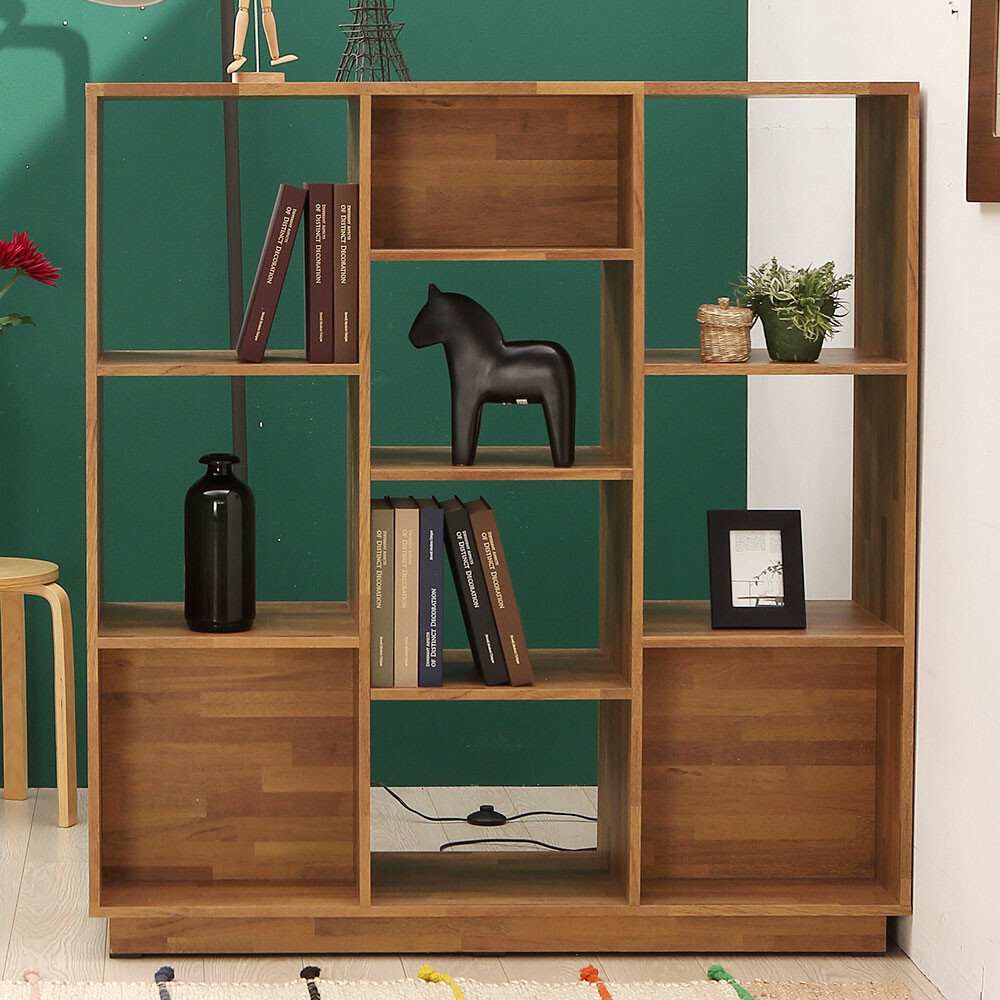 ArtStation - 3 tier front open partition bookcase | Resources