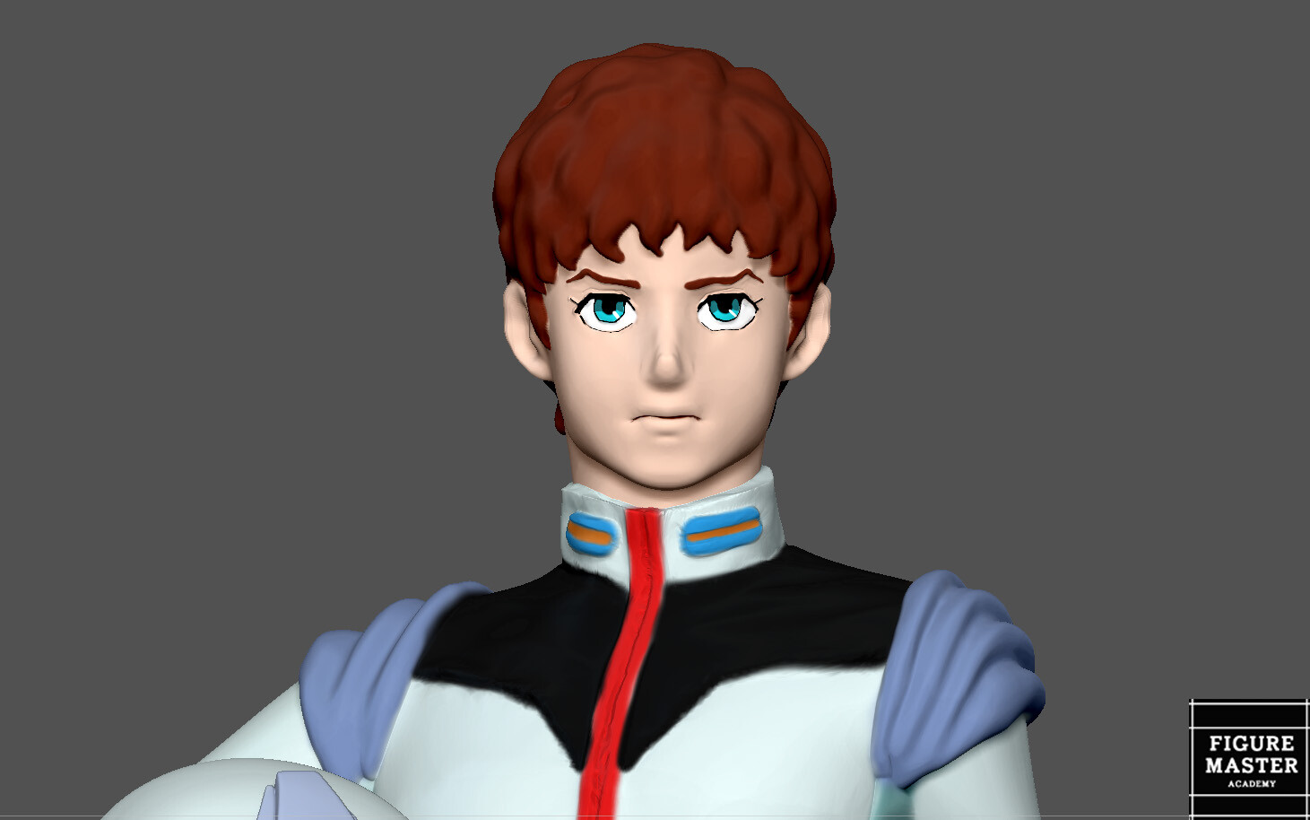 ArtStation - AMURO RAY GUNDAM PILOT GUNPLA ANIME 3D PRINT | Resources