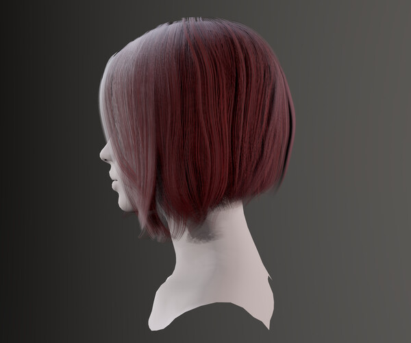 ArtStation - Game Ready Hair | Game Assets