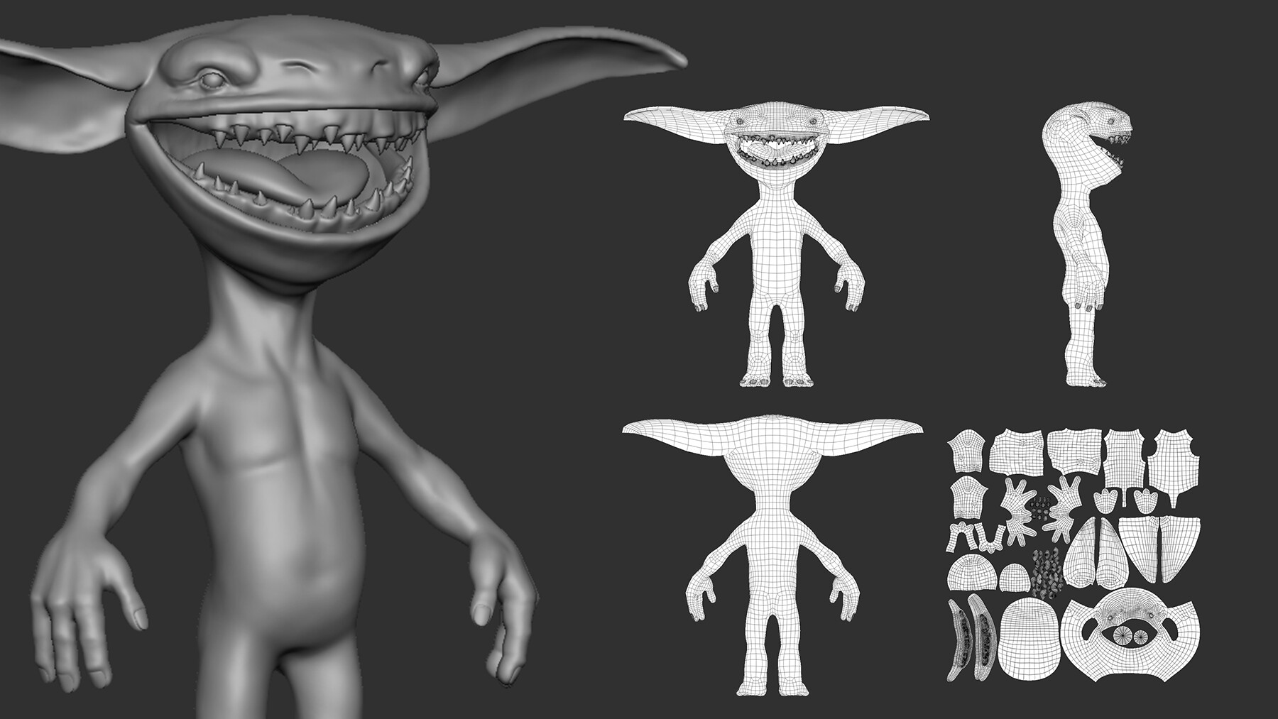 ArtStation - Goblins - Base Meshes | Game Assets