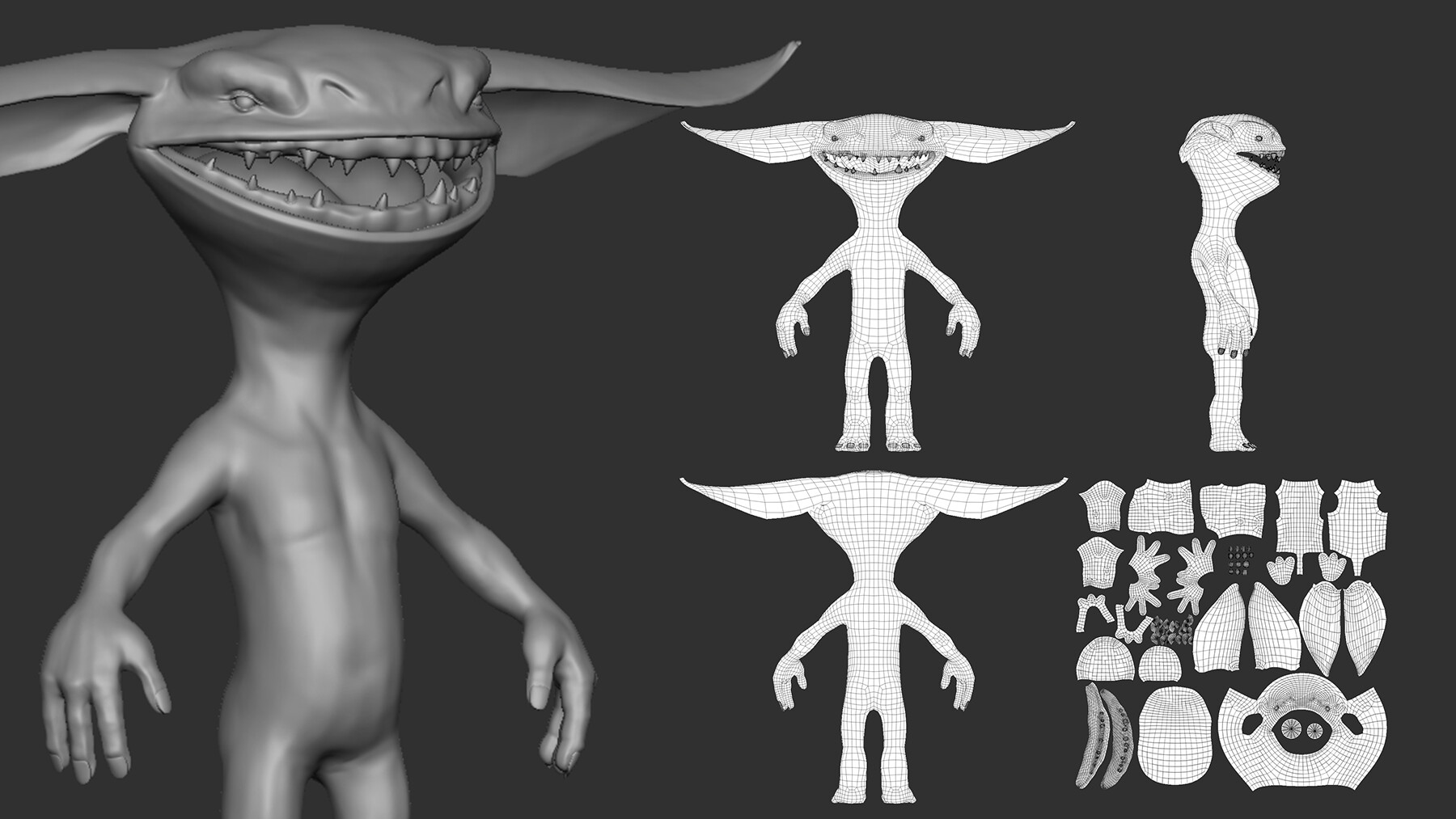 ArtStation - Goblins - Base Meshes | Game Assets