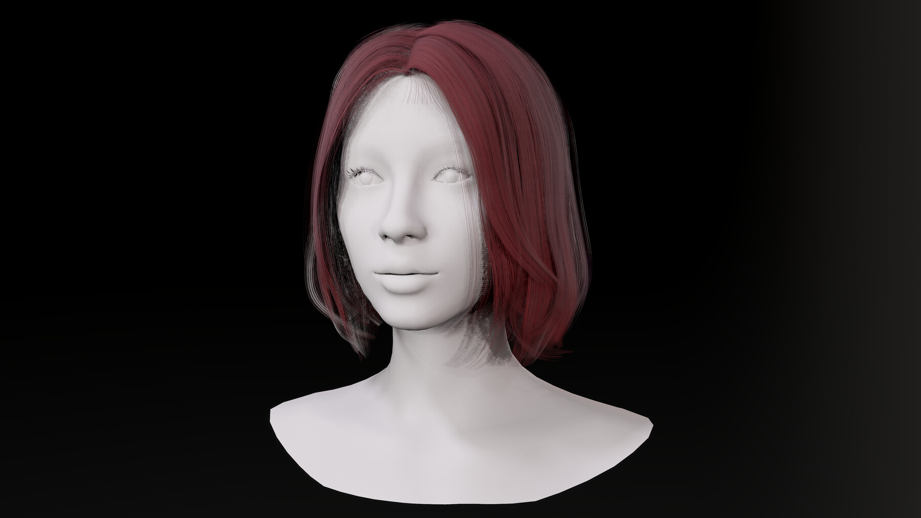 ArtStation - Game Ready Hair | Game Assets