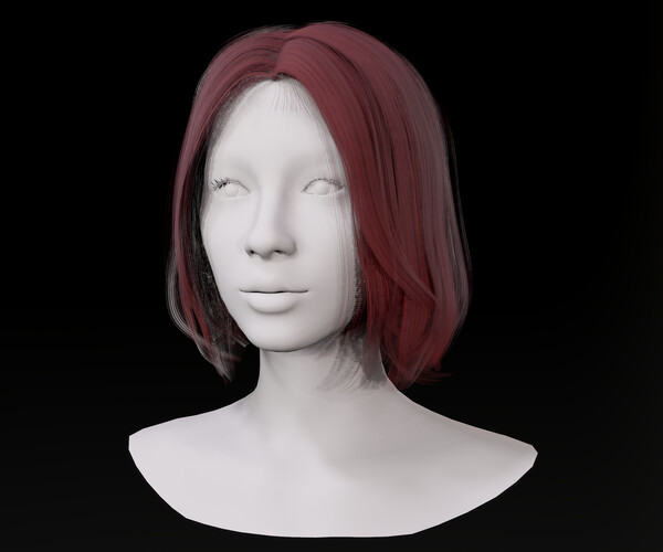 ArtStation - Game Ready Hair | Game Assets