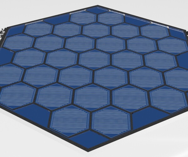 ArtStation - Solar Panel Hexagonal | Resources