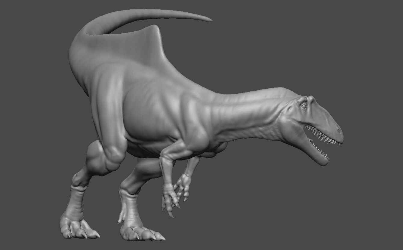 ArtStation - Dinosaur Pose 03 | Resources