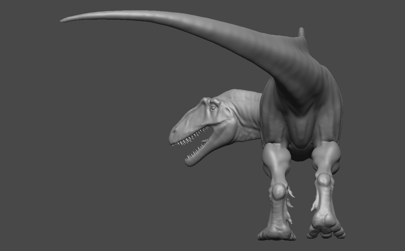 ArtStation - Dinosaur Pose 03 | Resources