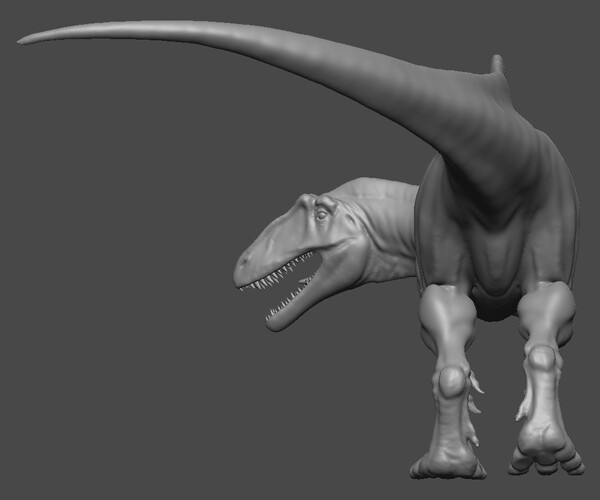 ArtStation - Dinosaur Pose 03 | Resources