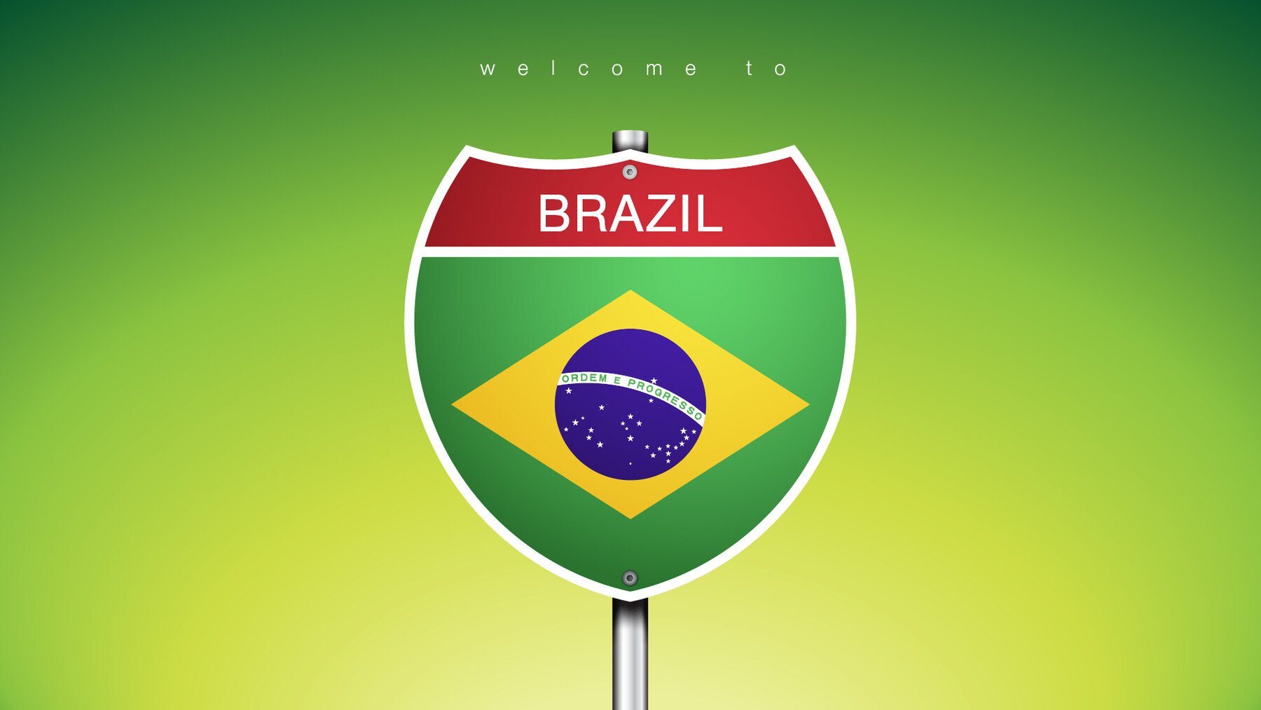 ArtStation - 17 ICON The City Label & Map of BRAZIL In American Signs ...