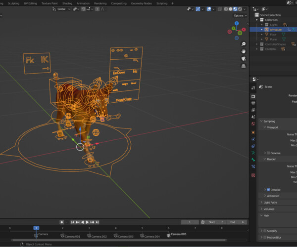 ArtStation - Fur Red Dog Rigged | Game Assets