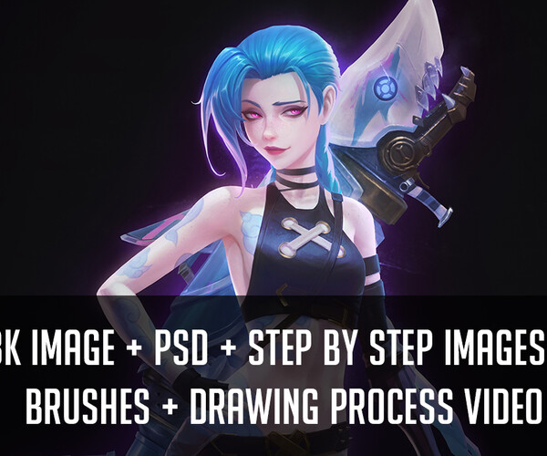 ArtStation - Jinx | Tutorials