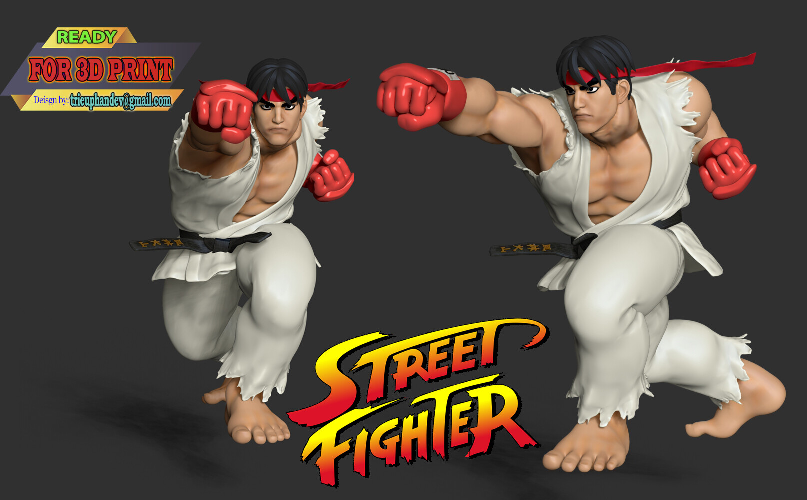 ArtStation - Ryu - Street Fighter | Resources