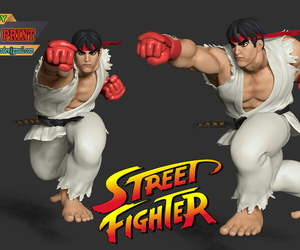 ArtStation - Ryu - Street Fighter | Resources