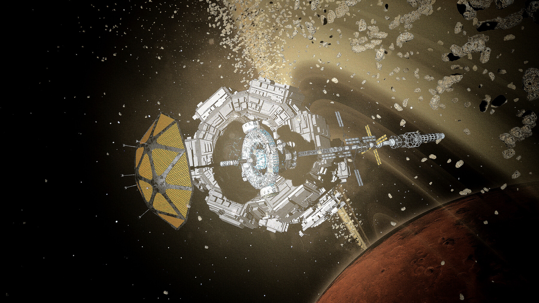 ArtStation - Asteroid Mining in Space Unreal Engine 5 | Resources