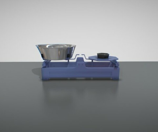 ArtStation - Traditional Old Balancing Weighing Scale Machine 3d Model ...