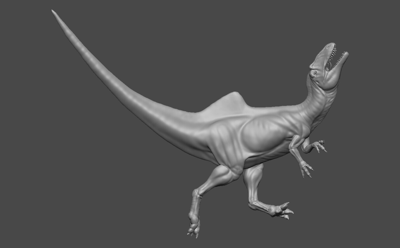 ArtStation - Dinosaur Pose 04 | Resources