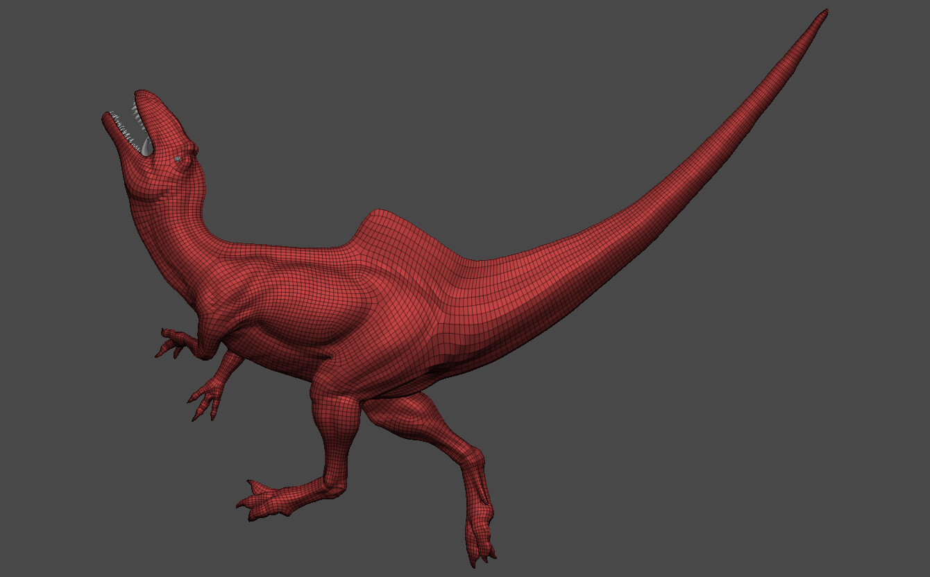 ArtStation - Dinosaur Pose 04 | Resources