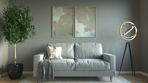 ArtStation - Interior Design Scene 04 | Resources