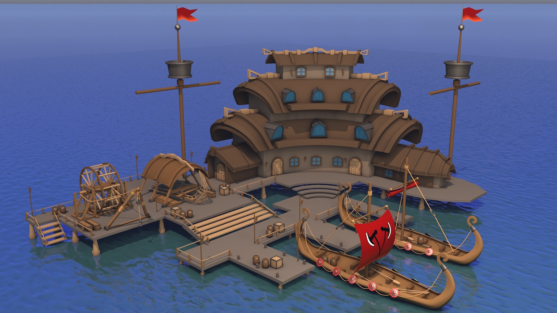 ArtStation - Seaport | Resources