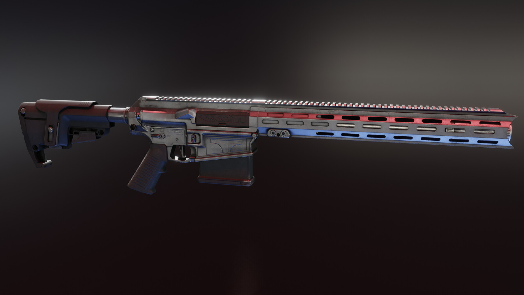 ArtStation - CROM CR-7 500 Blackout | Game Assets