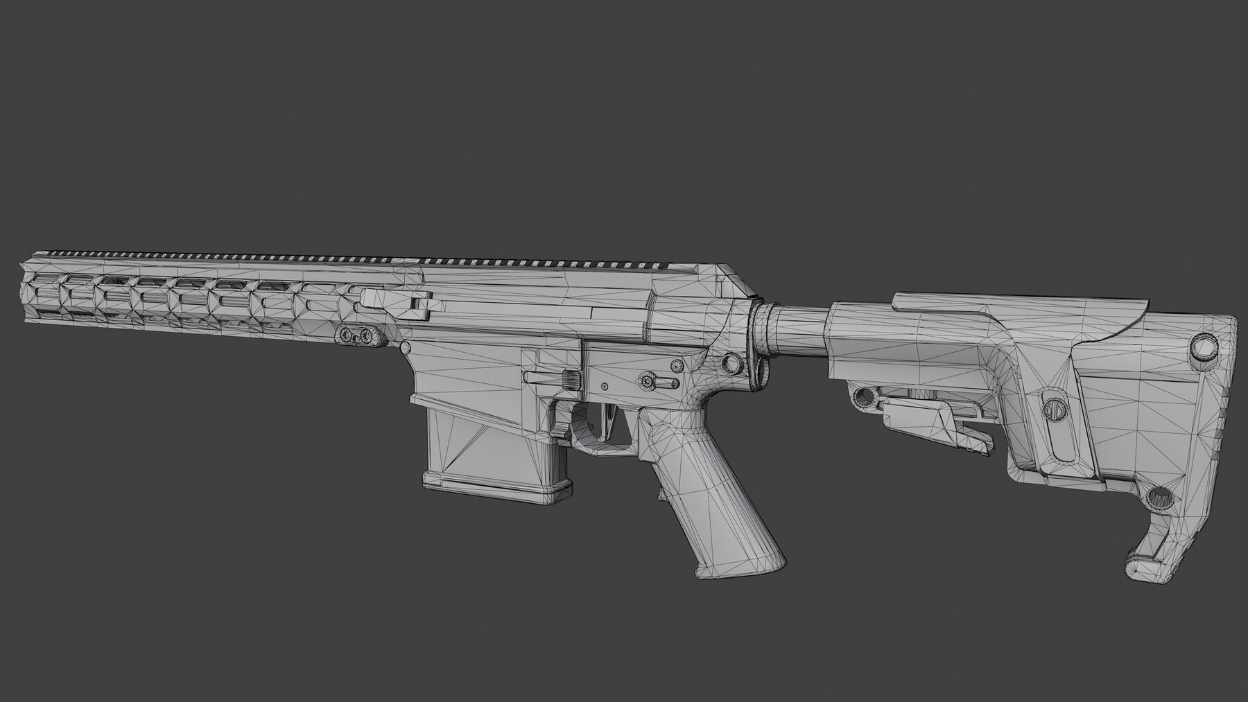 ArtStation - CROM CR-7 500 Blackout | Game Assets